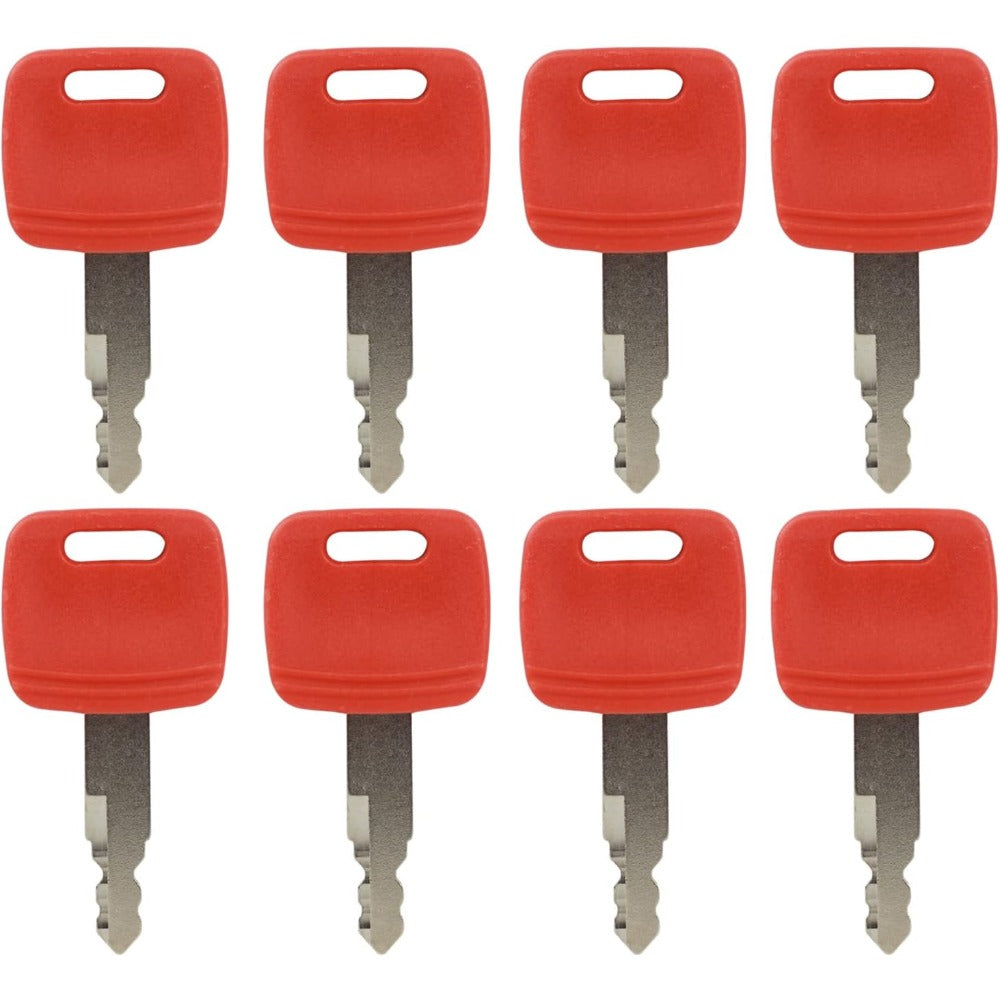 5 Pcs Ignition Start Key H800 for Fiat Hitachi John Deere Excavator ...