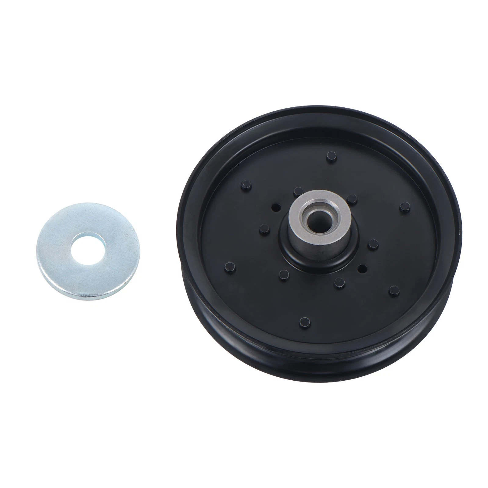 Flat Idler Pulley 126124 604231 for Cub Cadet Hustler Mower Raptor SD ...