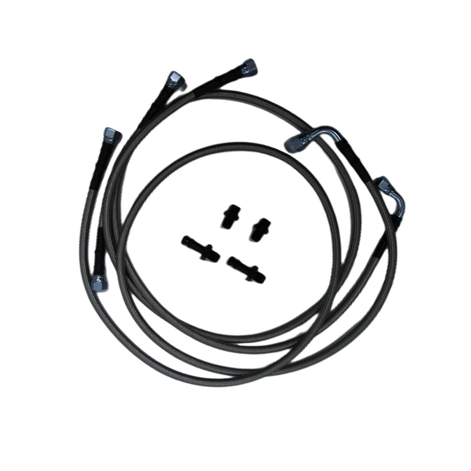 Heavy Duty Transmission Cooler Hose Line Kit for 2003-2007 Cummins 47R ...