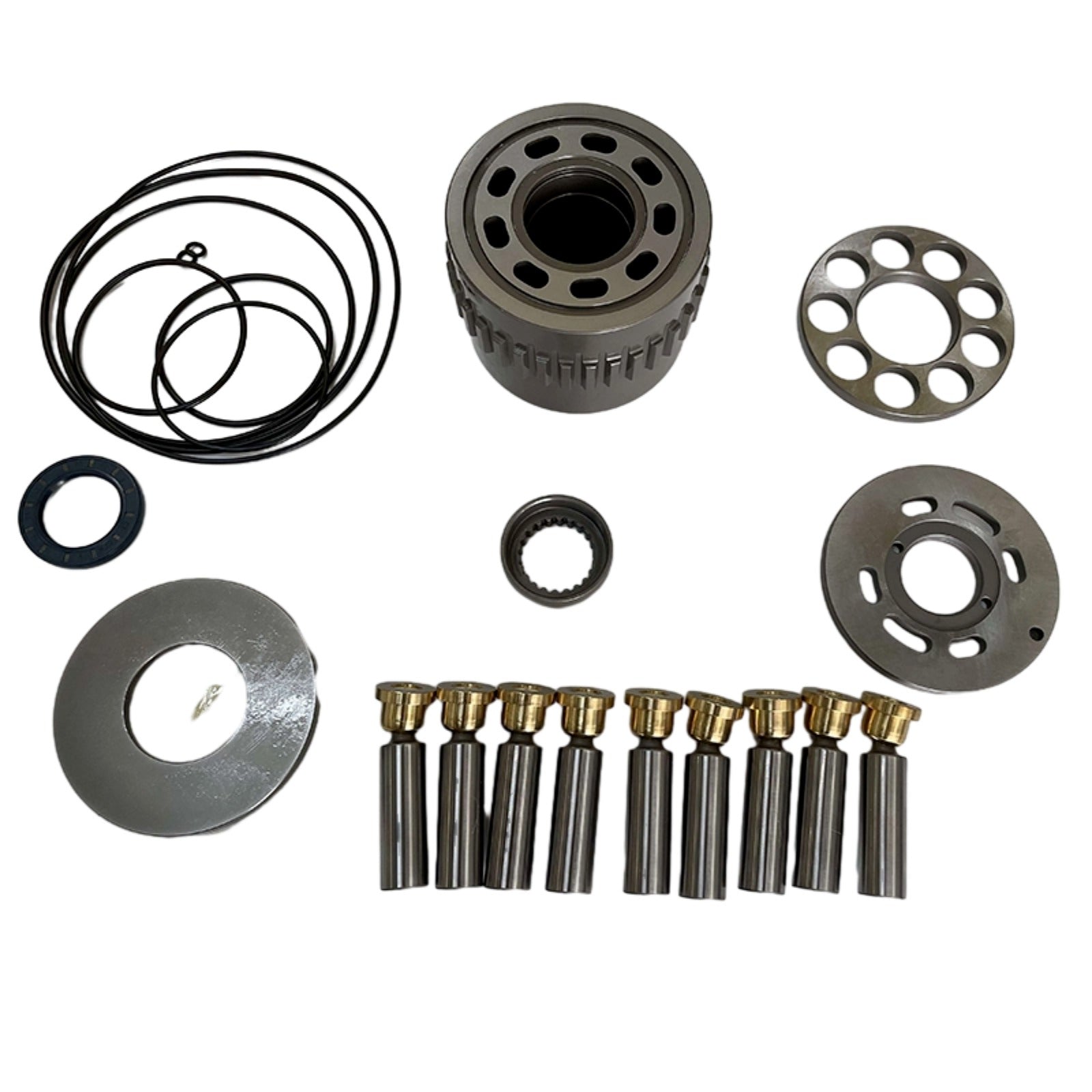 Hydraulic Swing Motor Repair Parts Kit for Hitachi EX120-2 Excavator ...