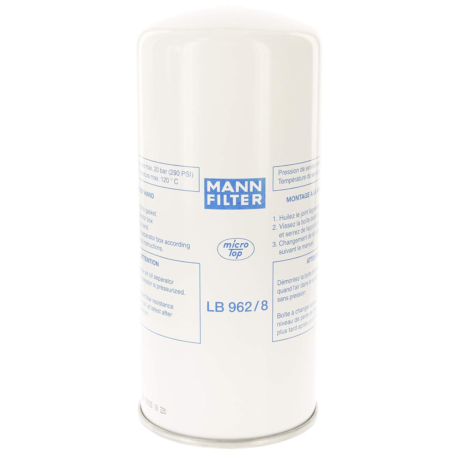 Oil Filter Element 24121212 for Ingersoll Rand Air Compressor 5 to 15 ...